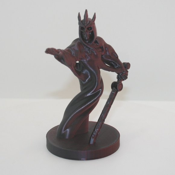 Hand Crafted | Toys | Wraith With Sword 3d Printed 4 Tall Fantasy Toy ...